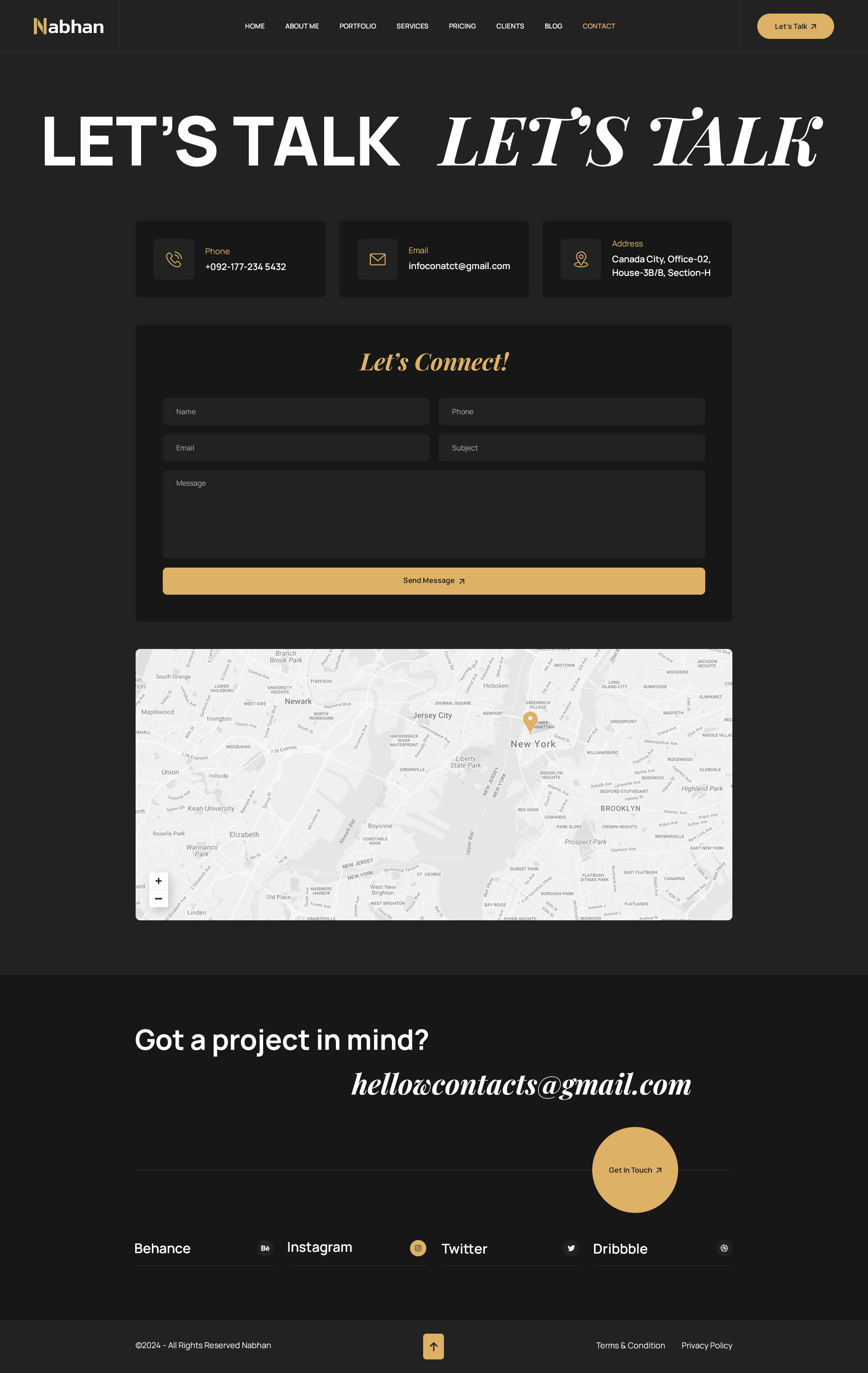 Nabhan - Personal Portfolio PSD Template. by Wildstone-Theme | ThemeForest